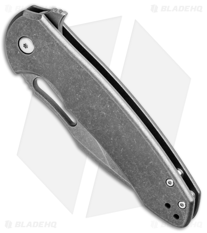 Ferrum Forge Pro Series | Fortis 2.0 Flipper Knife | Stonewash Slab