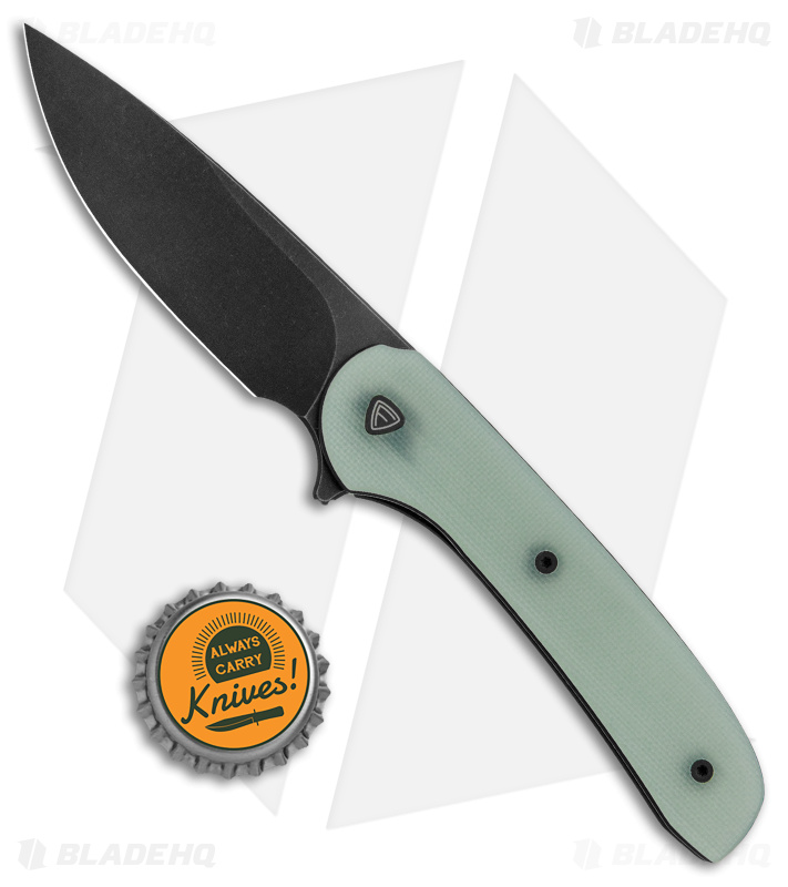 Ferrum Forge Gent 2.0 Knife | Natural G-10/Black - Blade HQ