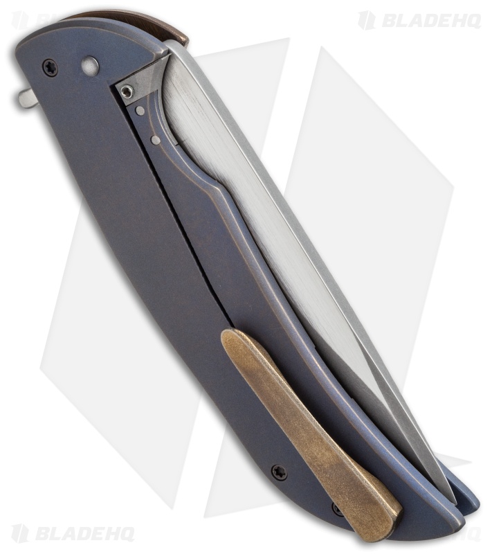 Ferrum Forge Custom NGFR Flipper Knife Jigged (4" Two-Tone) - Blade HQ