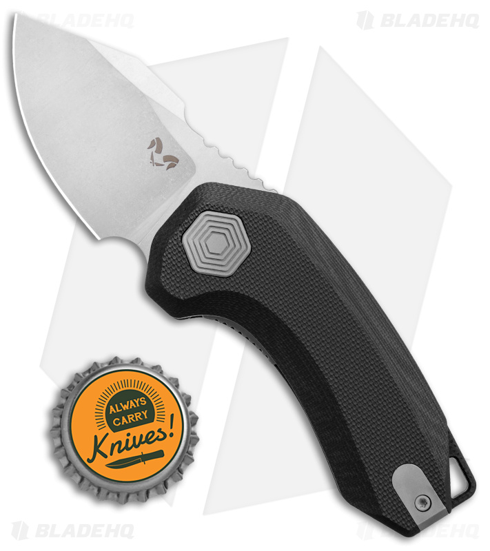 Damned Designs Ghoul Knife | Black G-10 - Blade HQ