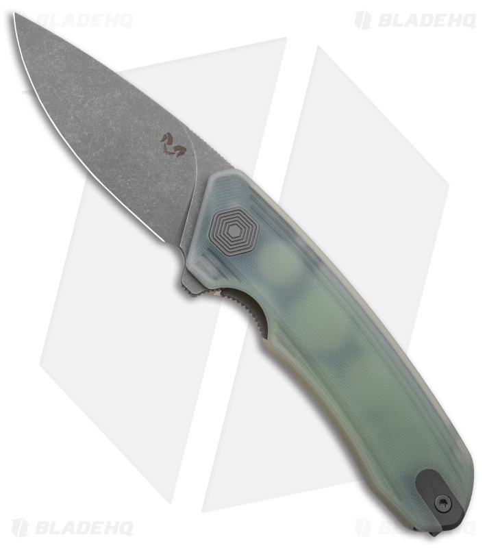 Damned Designs Invictus Liner Lock Jade G-10 - Blade HQ