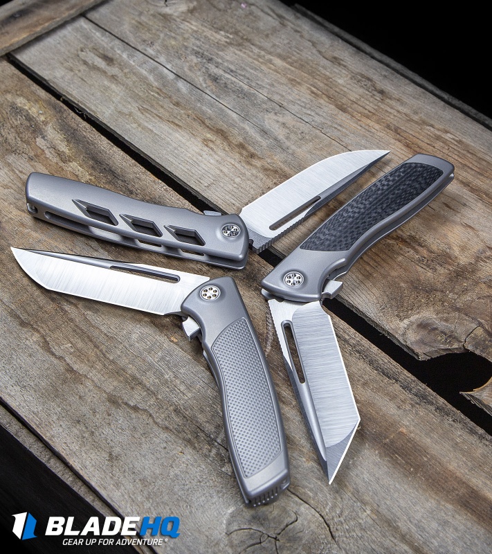 Sharp By Design Evo Typhoon - American Tanto Knife | Carbon Fiber