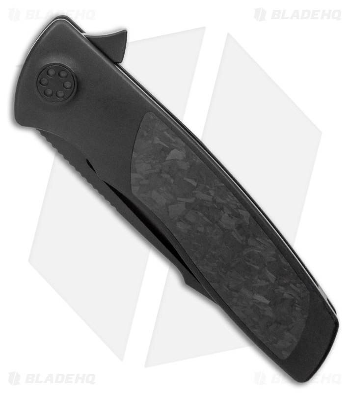 Sharp By Design Micro Evo Typhoon Tanto Knife Black Ti/Marble CF (3 ...