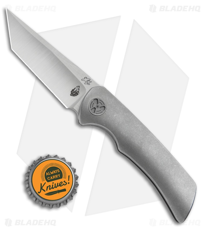 WingManEDC Spar-K Tanto - Frame Lock Knife | Titanium | Blade HQ