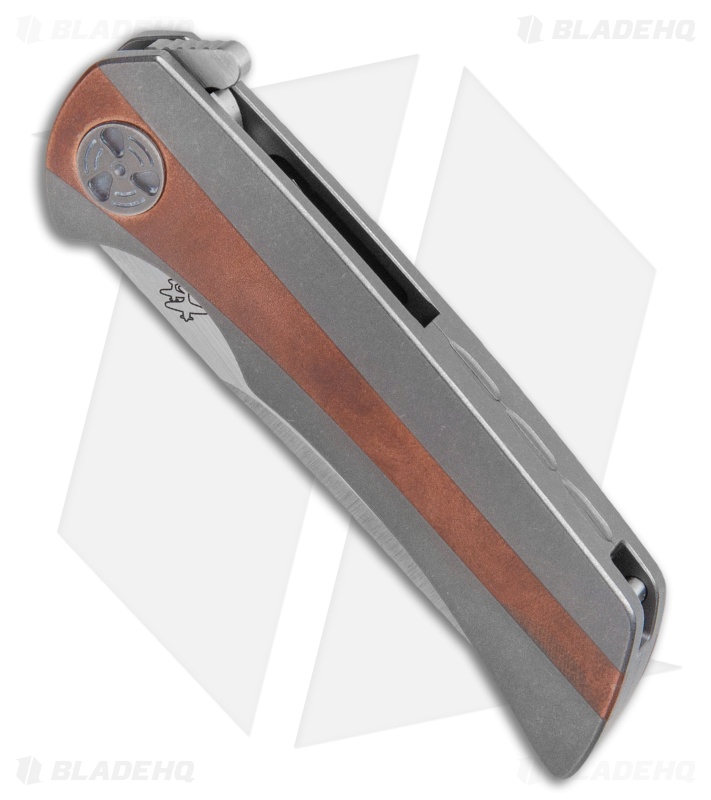 WingManEDC Spar-K Tanto Knife | Copper/Ti | Blade HQ