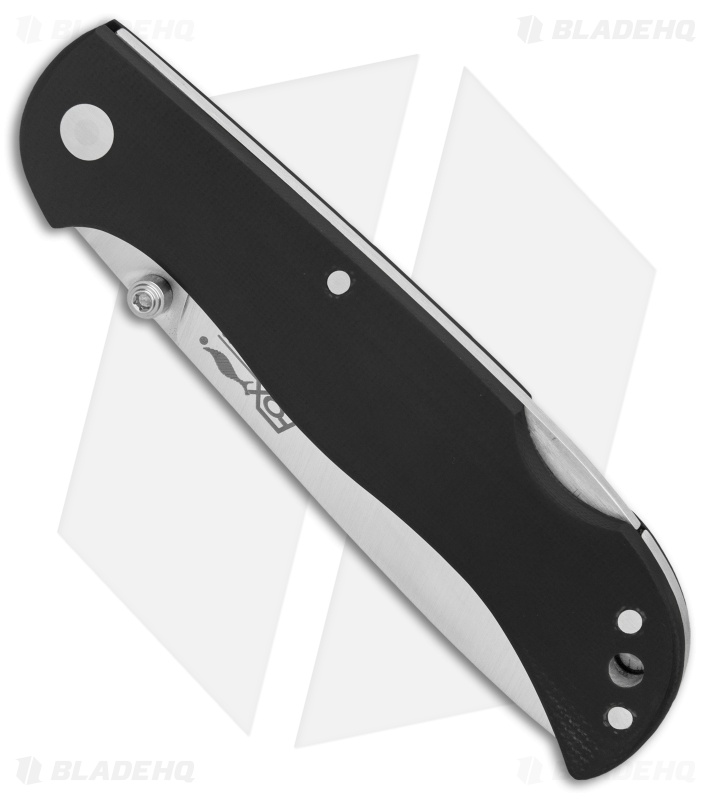 Fox Knives 500 Folder | Lock Back Knife | Black G-10