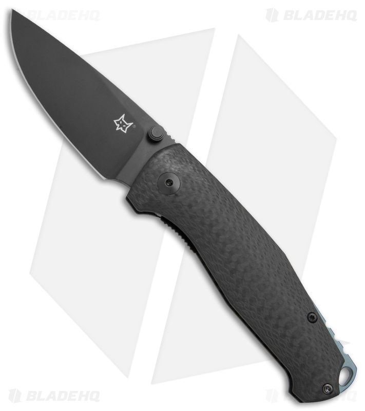 Fox Knives TUR Liner Lock Knife Carbon Fiber (2.8" Black) FX-528 B ...
