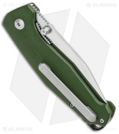 Fox Knives TUR | Manual LL Folding Knife | OD Green G-10 | Blade HQ