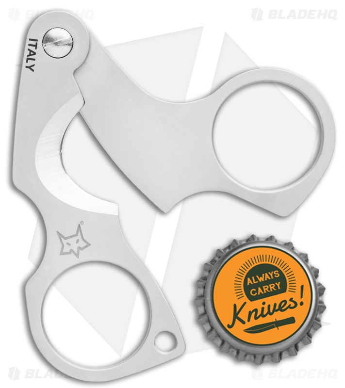 Fox Knives Figaro Cigar Cutter Stainless Steel (2.25" Sandblast) 747 ...