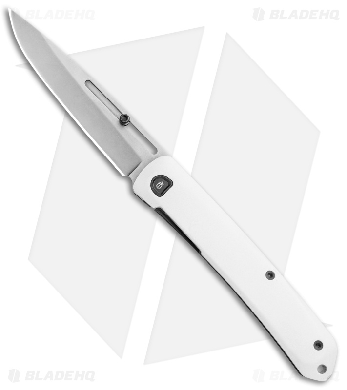 Gerber Affinity Frame Lock Knife Aluminum Gray - Blade HQ