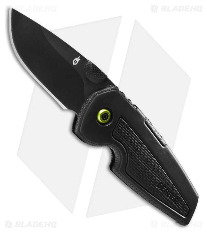 Gerber GDC Tech Skin Pocket Knife Folder (2.53" Black) - Blade HQ