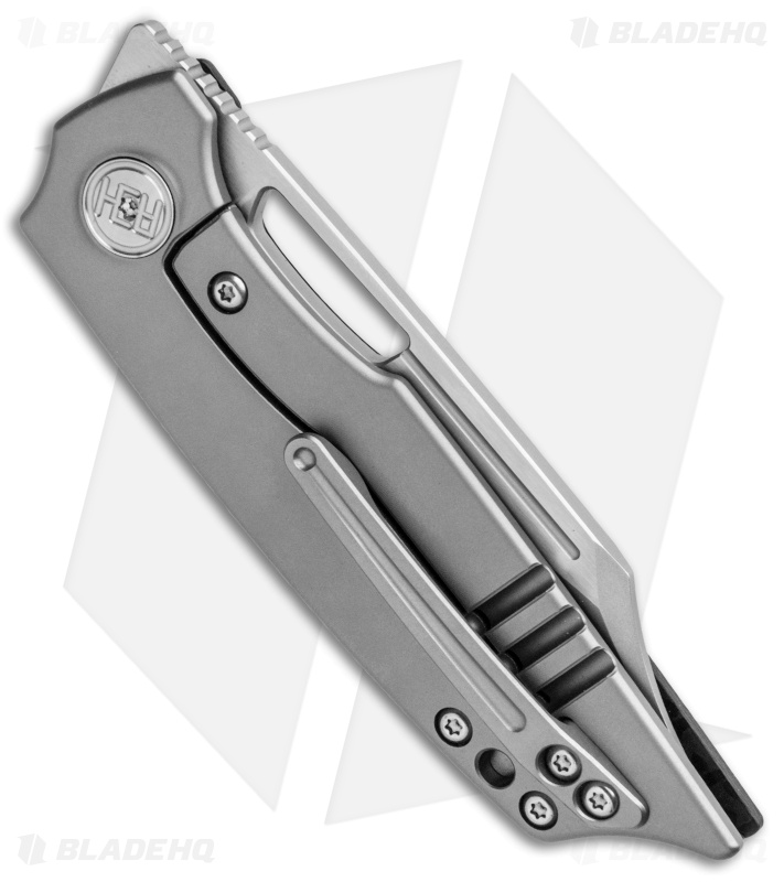 HEAdesigns Hunter - Front Flipper Knife | Carbon Fiber + Ti | Blade HQ
