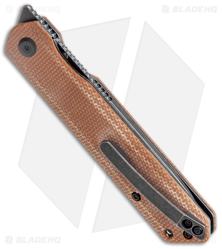 Kansept Knives Prickle | Liner Lock Knife | Brown Micarta - Blade HQ