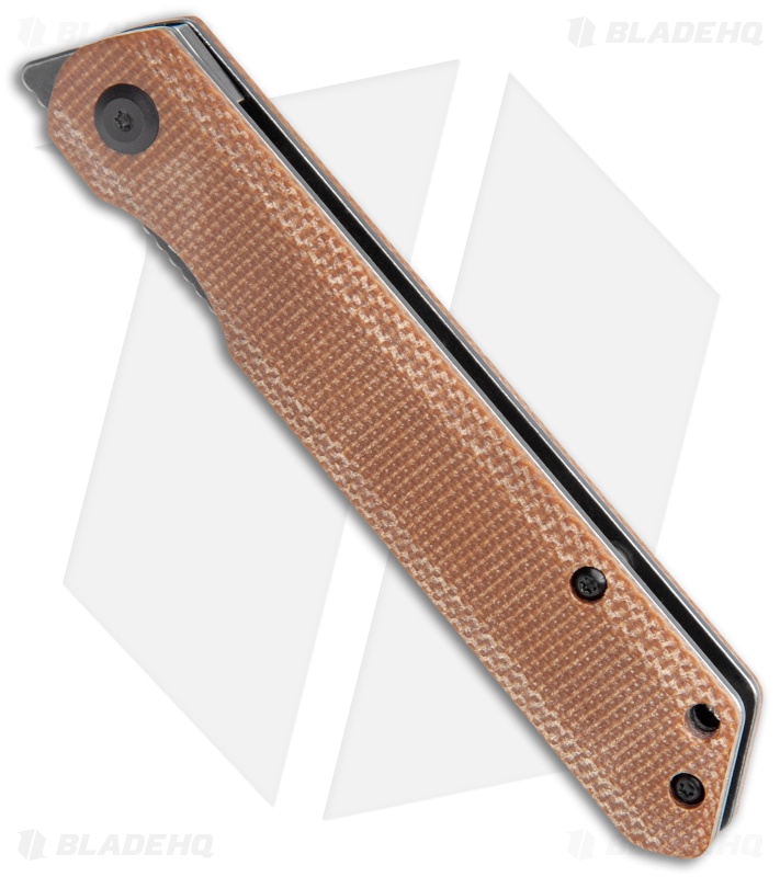Kansept Knives Prickle | Liner Lock Knife | Brown Micarta - Blade HQ