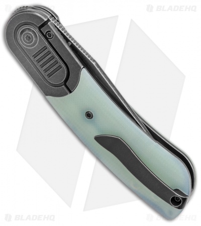 Kansept Knives Reverie - Frame Lock Knife | Jade G-10/Black Ti | Blade HQ