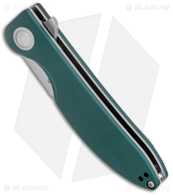 Kizer Swaggs | Swayback Liner Lock | Green G-10 - Blade HQ