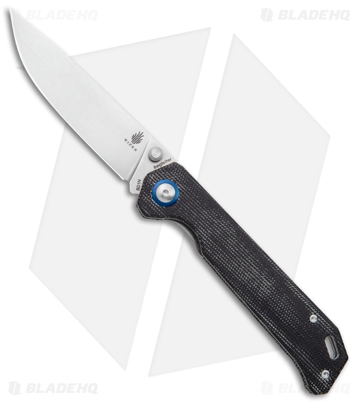 Kizer Begleiter - Liner Lock Knife | Black Micarta/SW | Blade HQ