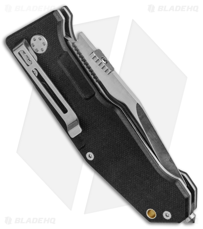 Mantis Folding Pry Liner Lock Knife (3.25" Satin Serr) MT-7.2BS - Blade HQ