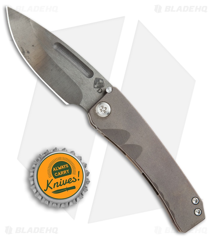 Medford Dress Marauder Frame Lock Knife Bronze Titanium (2.6" Vulcan ...