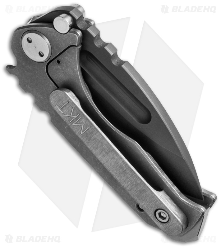 Medford Micro Praetorian T Knife Tumbled Titanium (2.875" Black) MKT ...