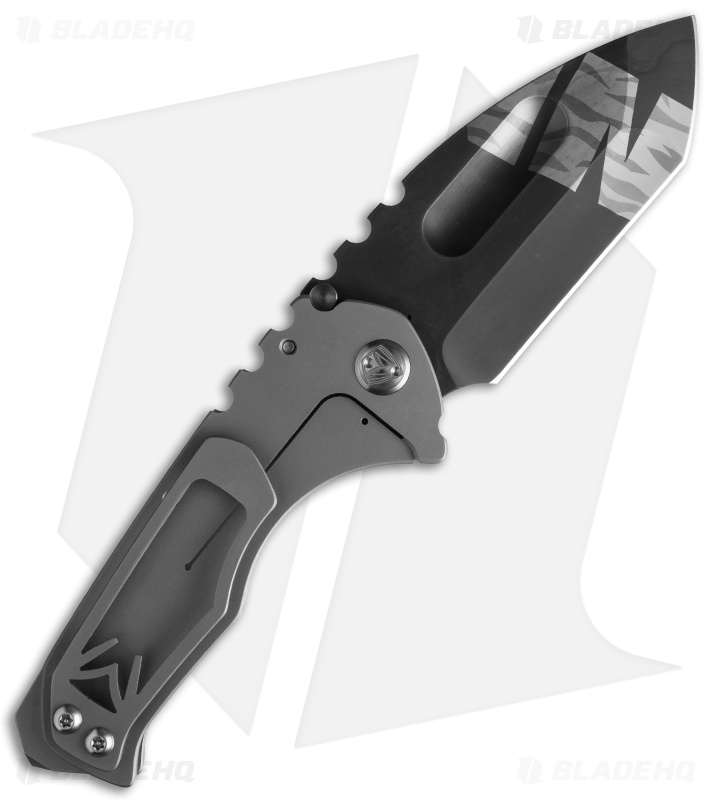 Medford Custom Praetorian Ti Tanto Frame Lock Knife (3.75" Black) MKT ...