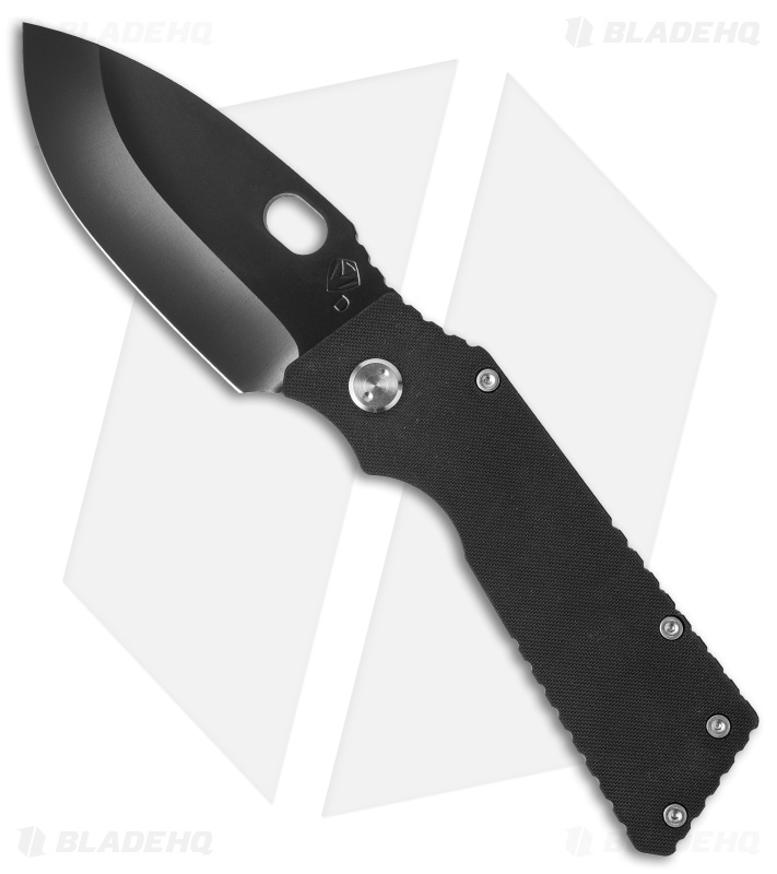 Medford TFF-1 Frame Lock Knife Black G-10/Ti (4" Black PVD) MKT - Blade HQ