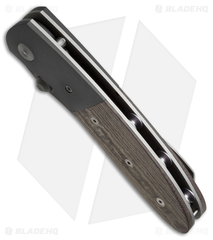 Microtech Lightfoot Compact Combat LCC Manual Knife (3.5" Black) 07/ ...