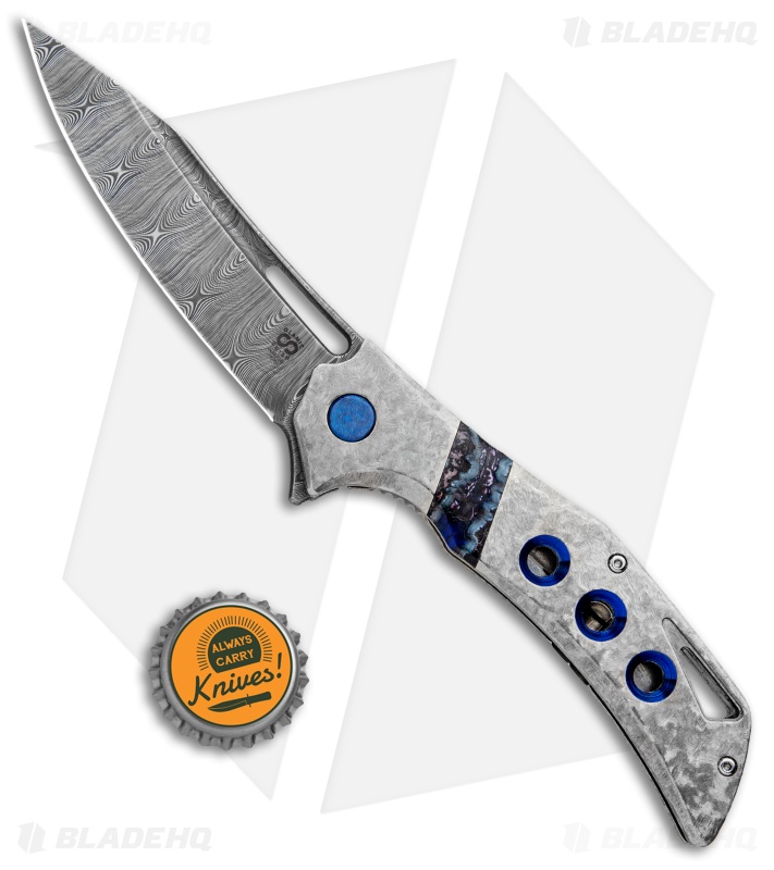 Olamic Cutlery Swish - Frame Lock Knife | Frosty + Mammoth | Blade HQ