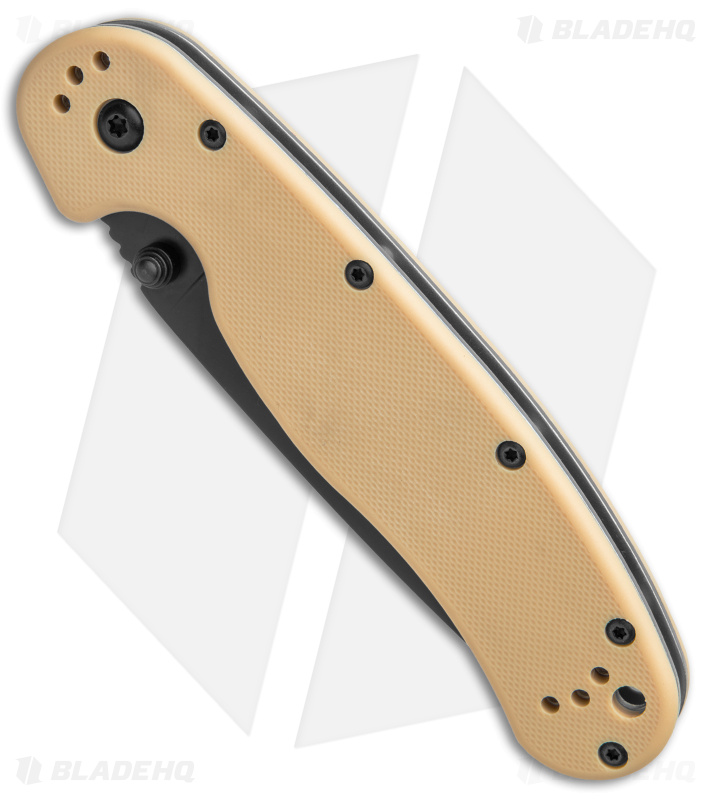 Ontario RAT Model 1 Liner Lock Knife Desert Tan (3.625" Black) 8846DT ...