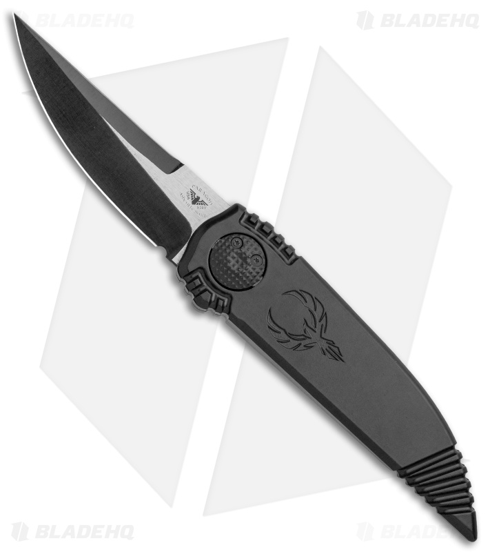 Paragon Phoenix Knife | Black/Drop Point/Two-Tone | Blade HQ