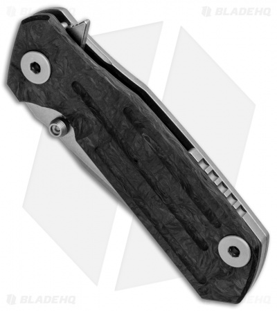 Real Steel Control | Flipper Folding Knife | Carbon Fiber/Titanium