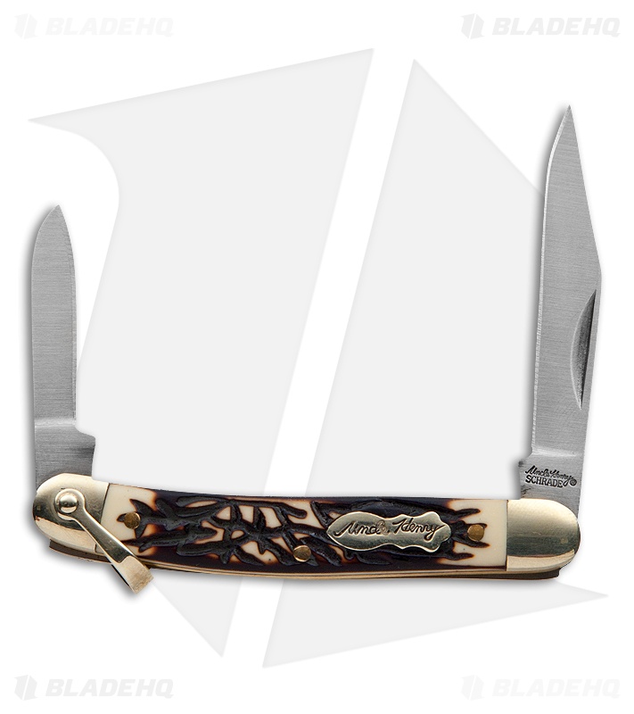 Uncle Henry Journeyman Knife 2.75" Staglon 804UH - Blade HQ