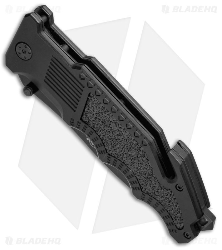 Smith & Wesson Border Guard Folding Knife (4.375" Black Serr) SWBG1S ...