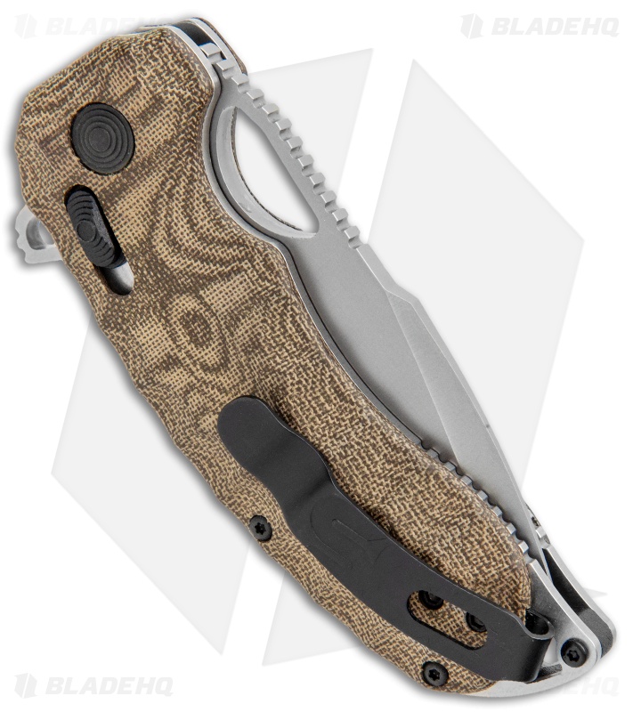 SOG KIKU XR - Folding Knife | Linen Micarta | Blade HQ