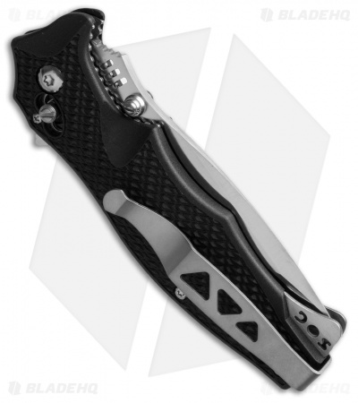 SOG Mini Vulcan II Arc-Lock Knife Black FRN (3" Satin) VL-02 - Blade HQ