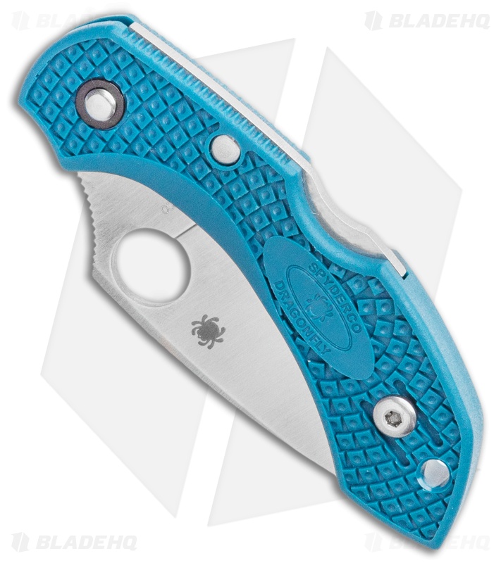 Spyderco Dragonfly 2 Knife Blue FRN (2.25" Satin K390) C28FP2K390 ...