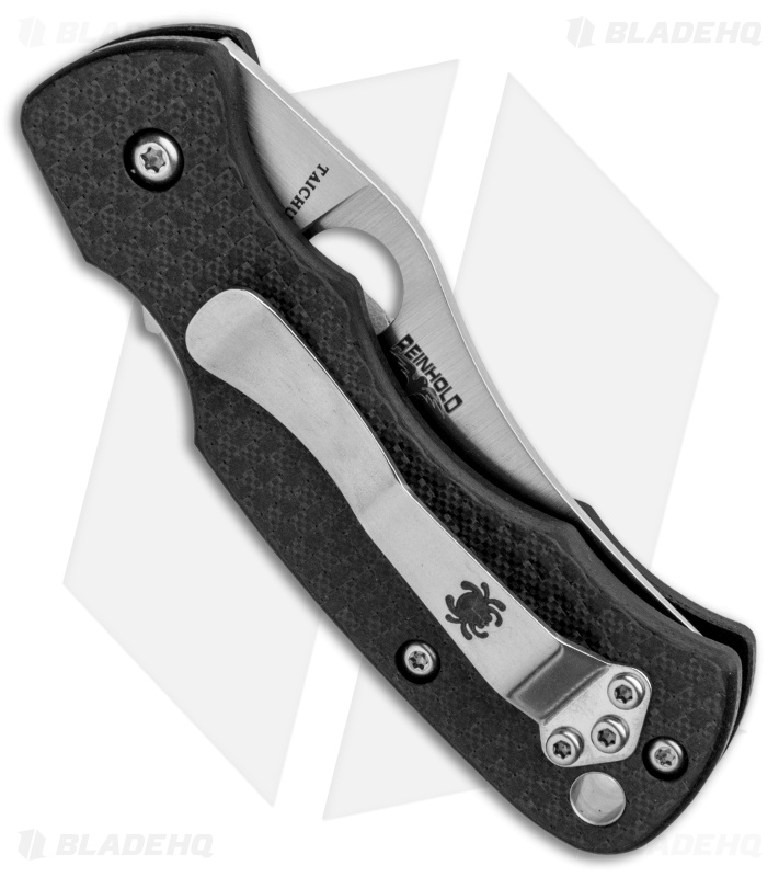Spyderco | Reinhold Rhino Compression Lock Knife | Carbon Fiber