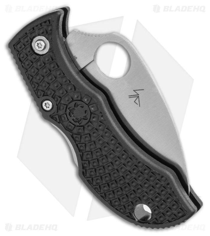 Spyderco ManBug Wharncliffe LW Knife | Black - Blade HQ
