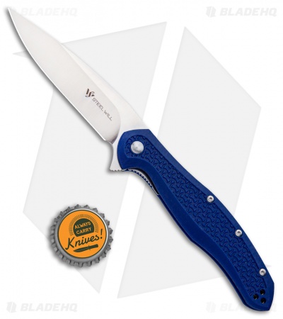 Steel Will Intrigue Knife | Blue + Red Spacers | Blade HQ