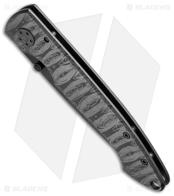 Stone River Ceramic Frame Lock Knife Laser Etched Ti (3.25" Black ...