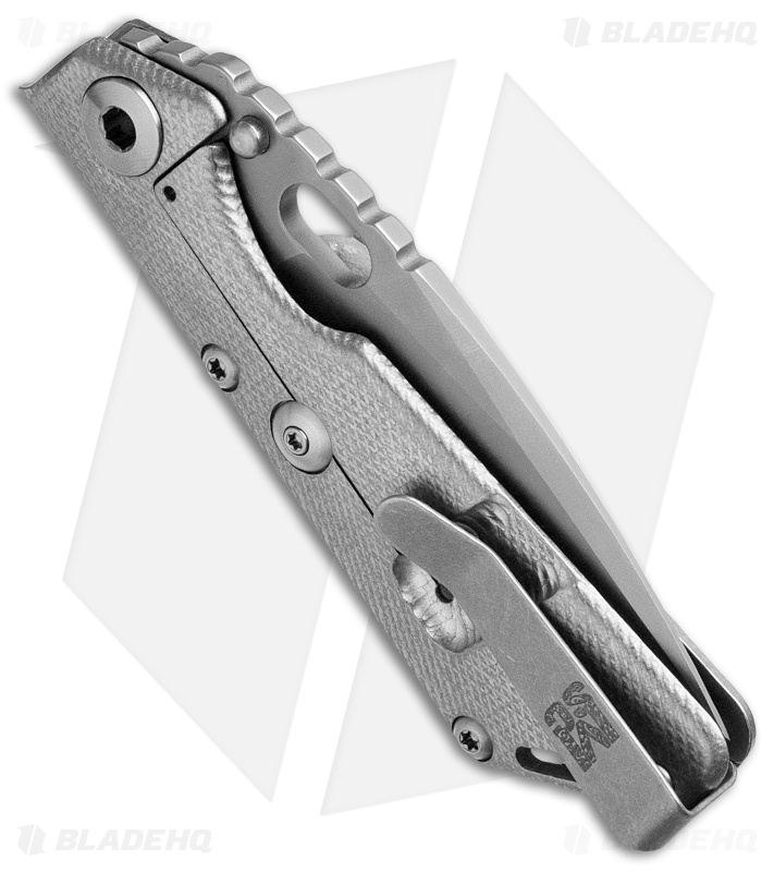 Mick Strider Custom MSC Performance Series SnG CC Knife Knurled Ti ...