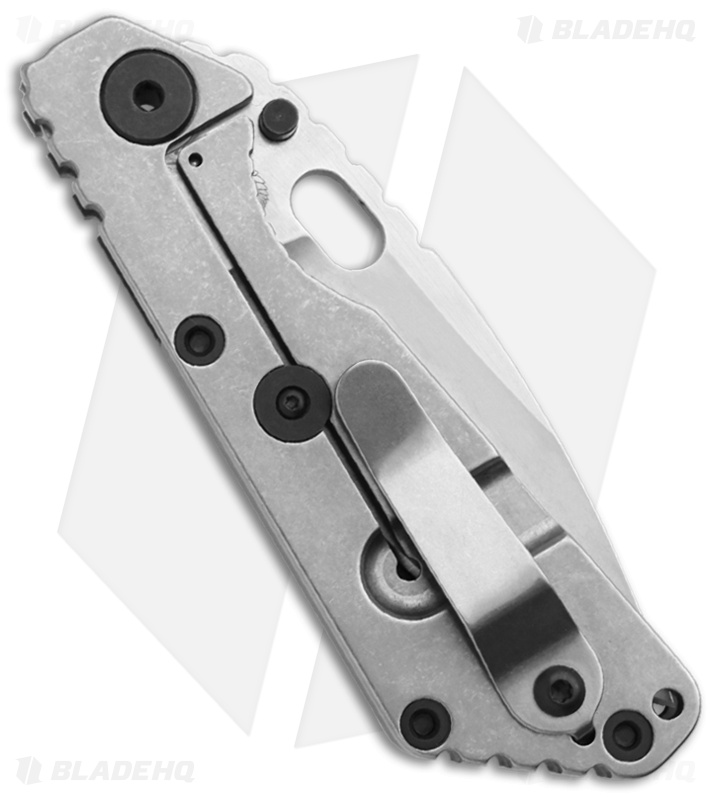 Strider SnG Frame Lock Knife Black G-10 (3.5" Stonewash) - Blade HQ