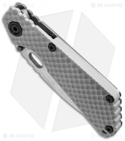 Strider SnG GG Spear Point Knife Gray G-10 (3.5" Stonewash) - Blade HQ