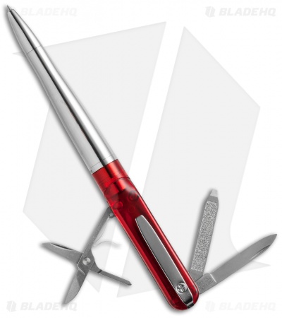 Wagner Spectrum Swiss Pen w/ Victorinox Multi-Tool (Red) SP-102 - Blade HQ