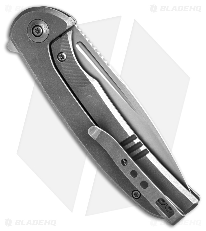 WE Knife Co. Beacon - Frame Lock Knife | Gray Ti | Blade HQ