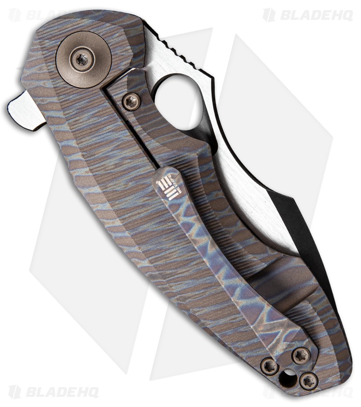 WE Knife Co. 605N | Frame Lock Knife | Bronze Titanium