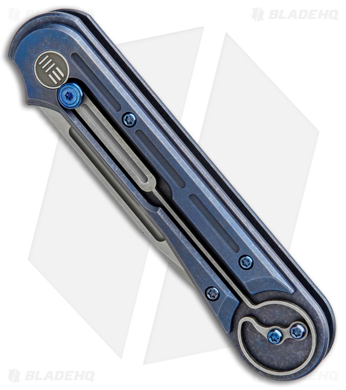 WE Knife Co. Double Helix | Blue Ti Slide Lock Knife | 815D