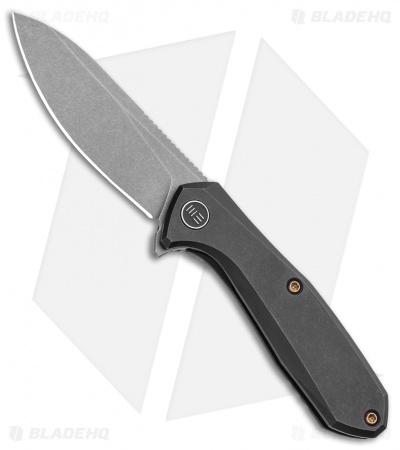 WE Knife Co. Mote - Frame Lock Knife | Black Titanium | Blade HQ