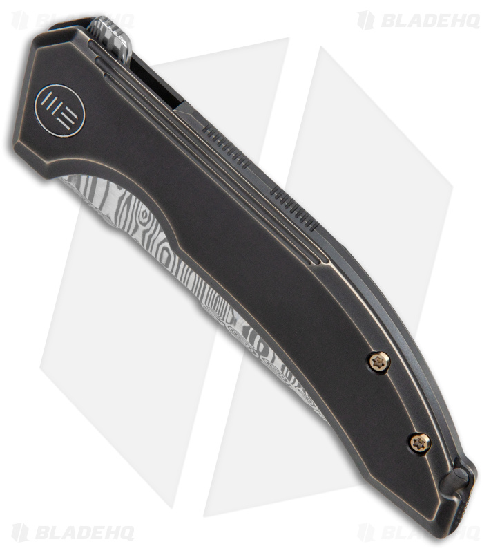 WE Knife Co. Quixotic Frame Lock Ti | Damascus - Blade HQ