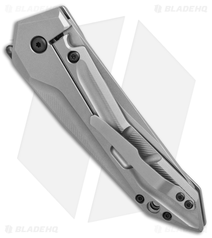 Zero Tolerance GTC 0055 Flipper Knife Titanium (3.75" Stonewash) ZT ...